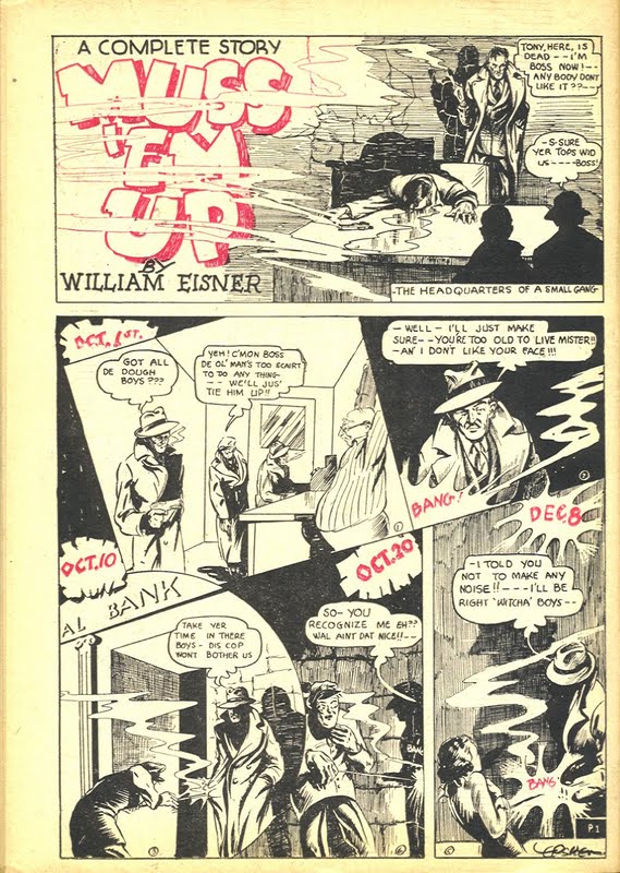 Pellucidar Offerings 2: Muss Em Up Crime Tale By Will Eisner