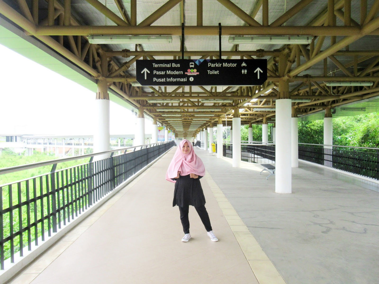 Eksplore Stasiun Cisauk dan Intermoda BSD City | Kurnia Amelia