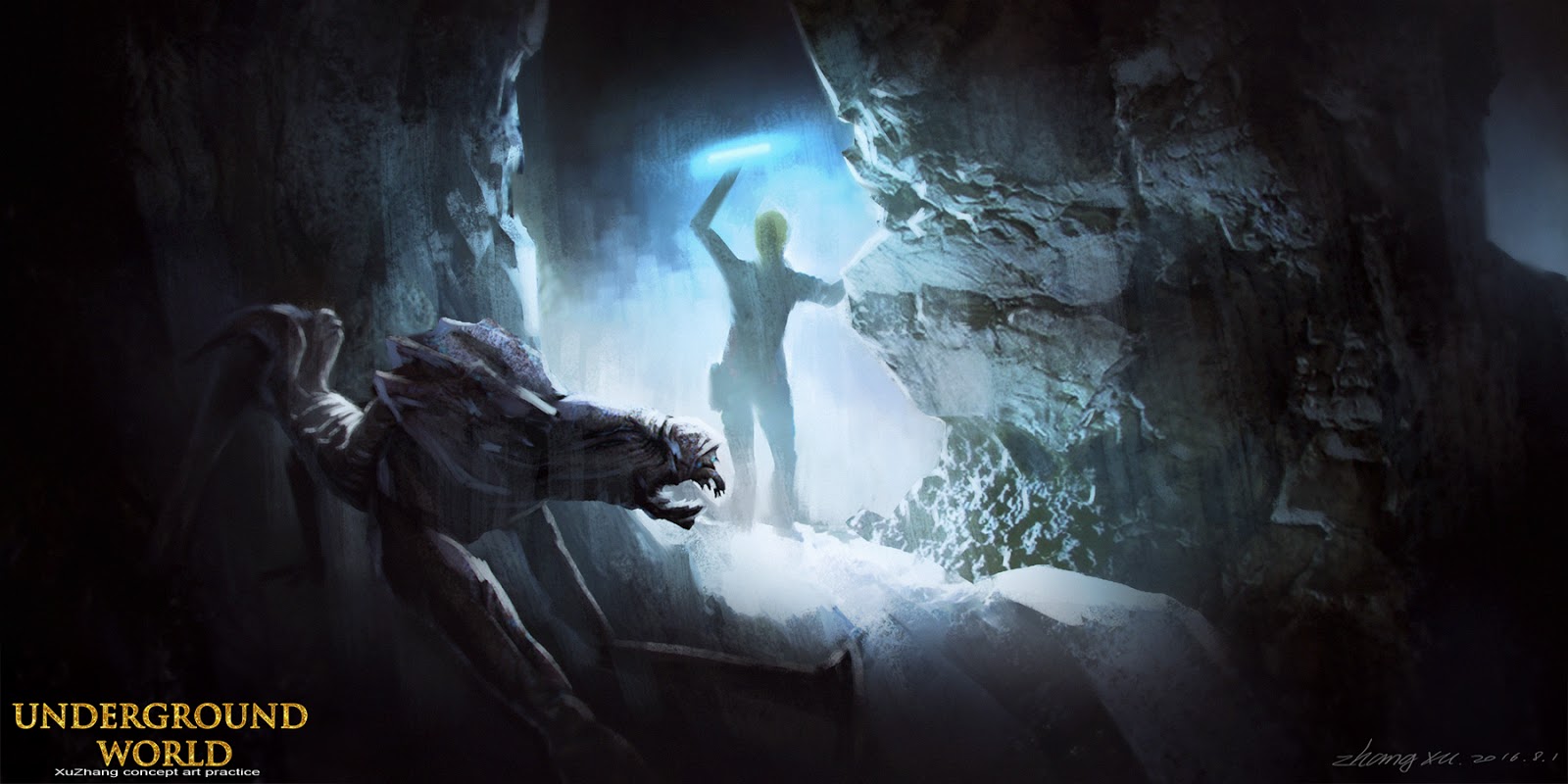 Alan Zhang(Xu Zhang) Concept art and design: Underworld Entrance ...