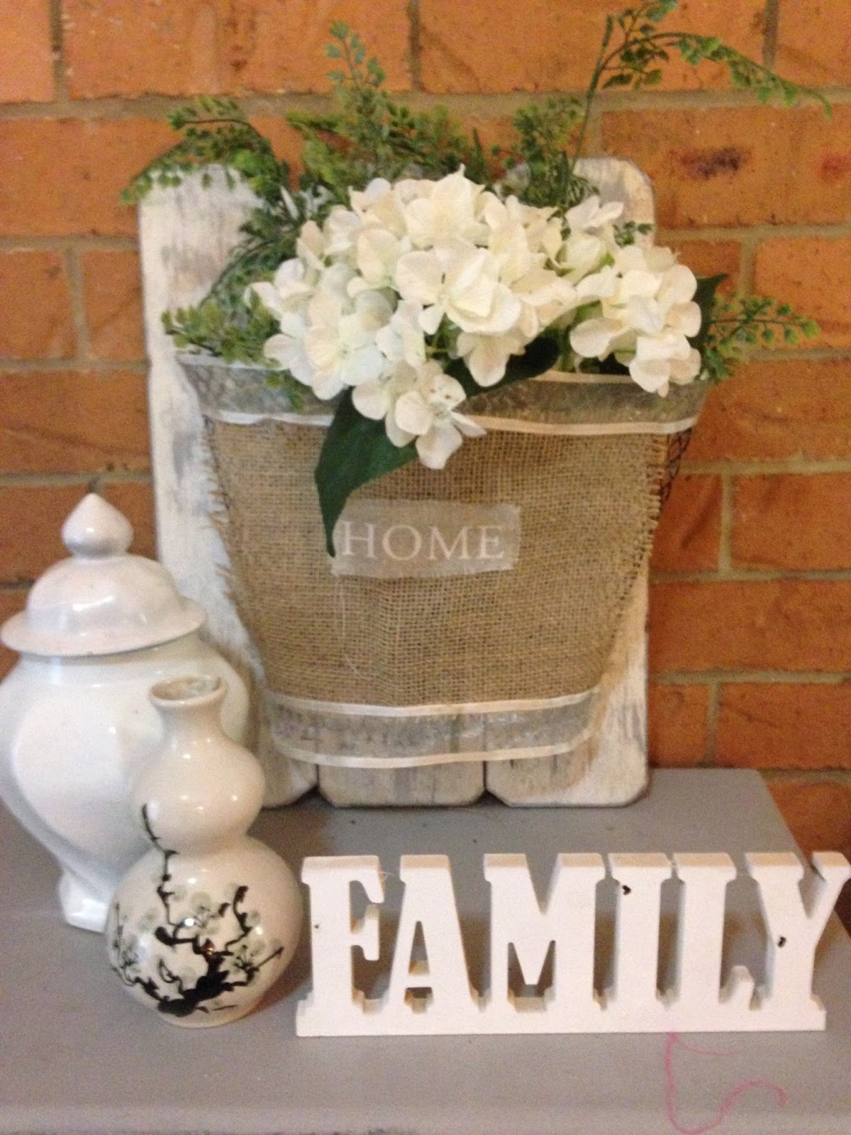 Rustic farmhouse style wall decor | My Collected Home