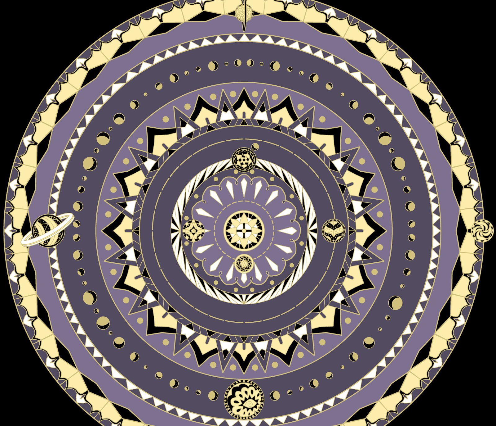 Contest Entry: Solar System Mandala