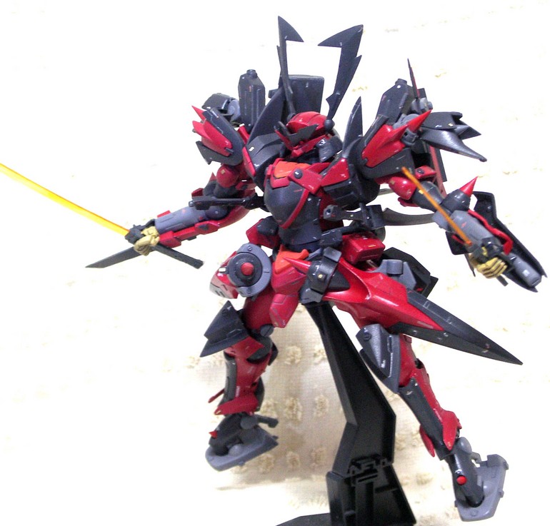 GUNDAM GUY: HG 1/144 Mr. Bushido Ahead - Customized Build