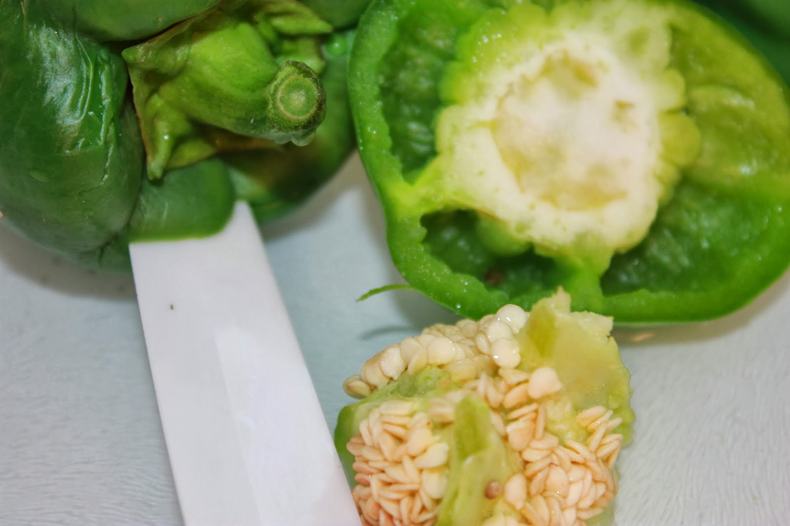 Souped-up Garden: Bell Peppers Stuffed with Toulouse Sausage/Brown Rice ...