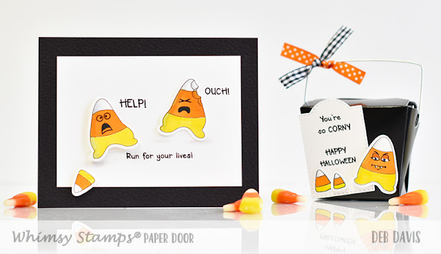 Paper Door - Corny Candy Corns - NewAmped2Stamp