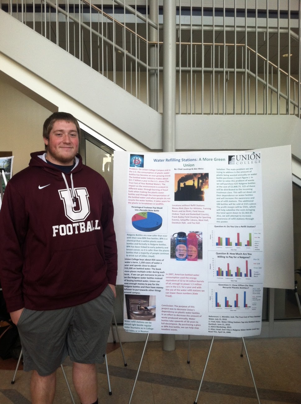 Garnet Goes Green: Union students propose ways to make campus ...