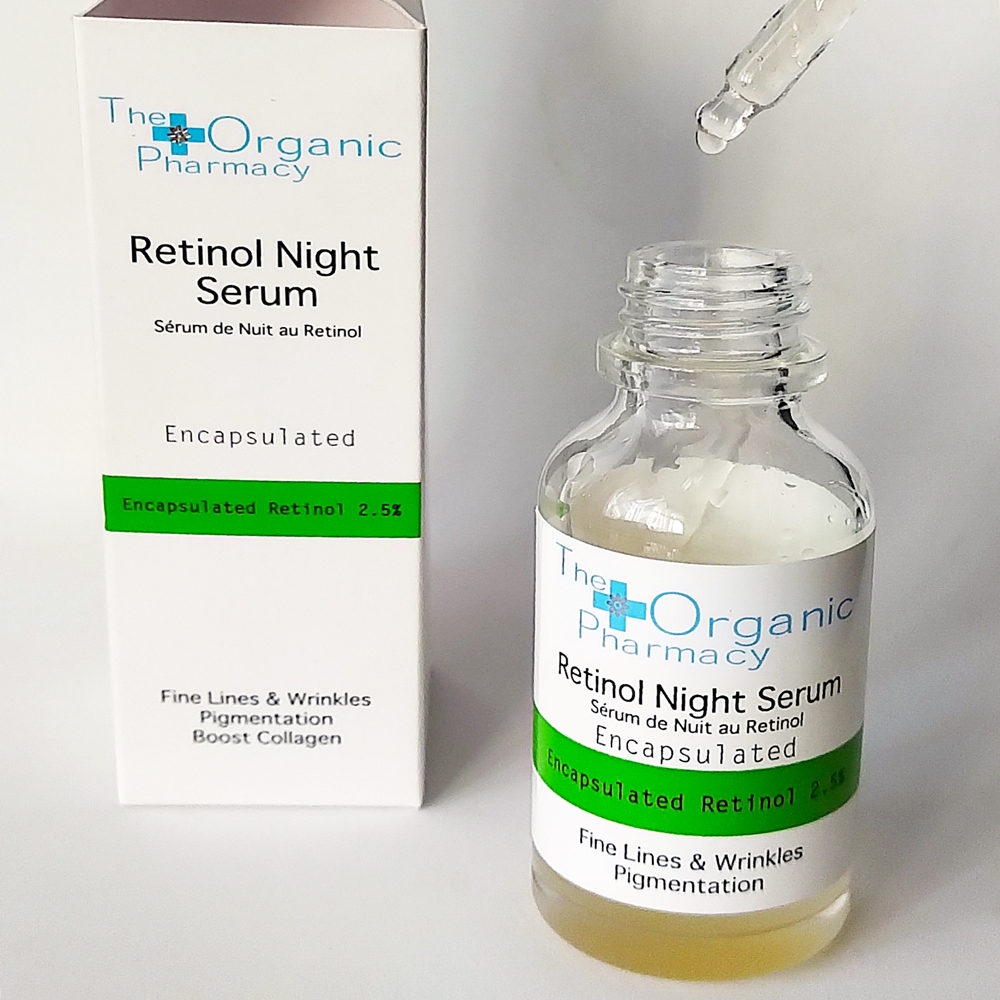 The Organic Pharmacy Retinol Night Serum.