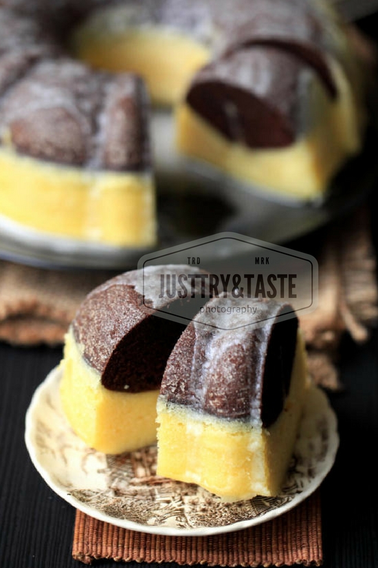 Resep Cake Kukus Lapis Coklat Keju | Just Try & Taste