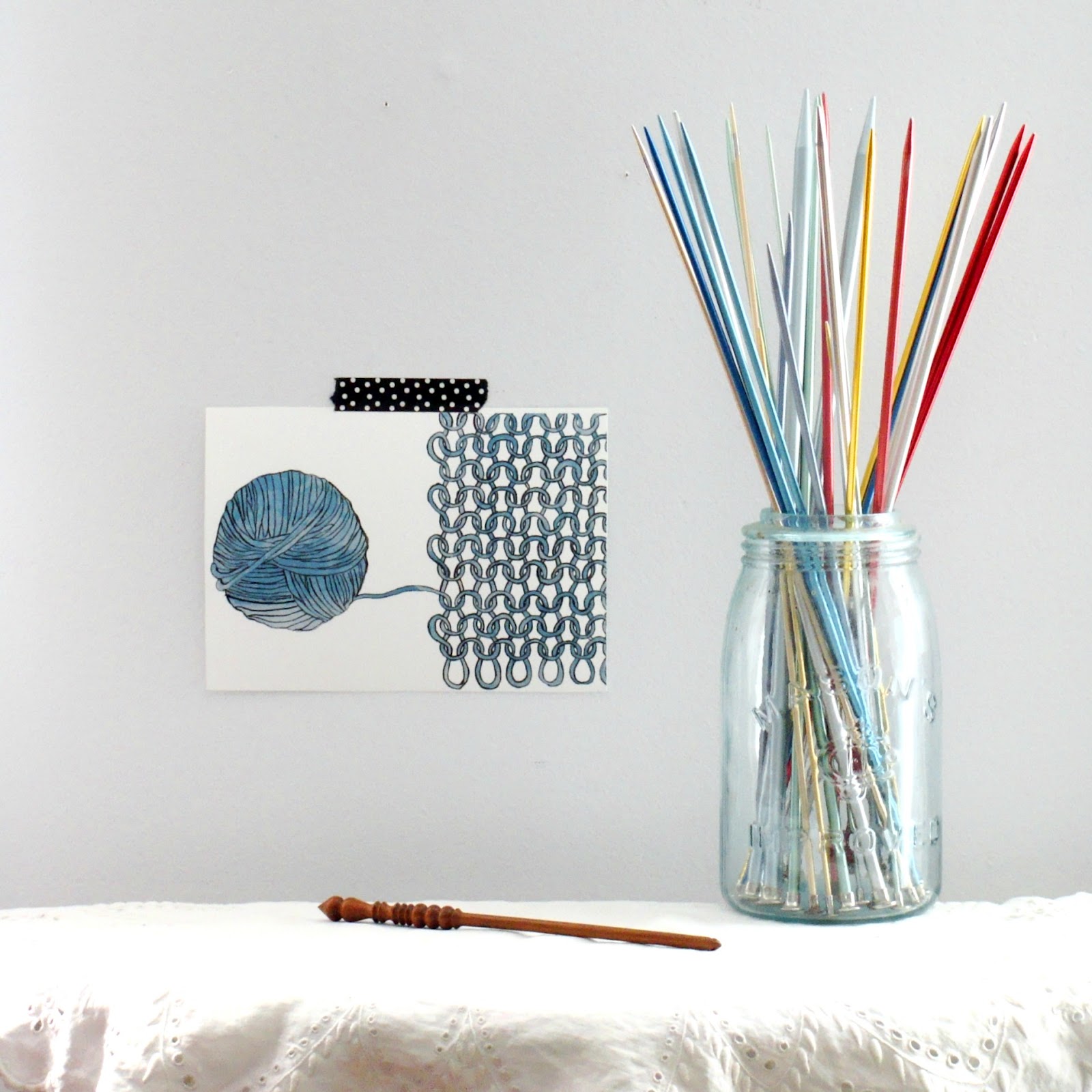 Itchin' Stitchin': Yarn Print Giveaway