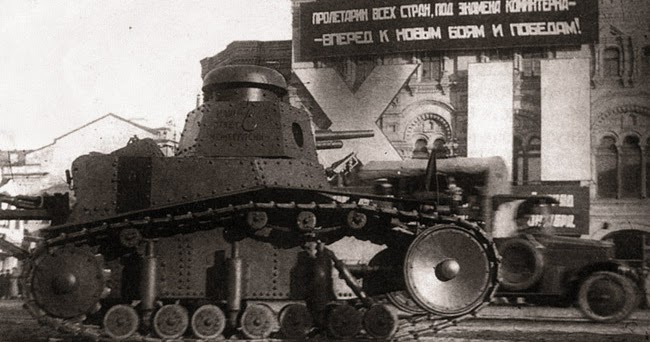 Tank Archives: First Soviet Tanks