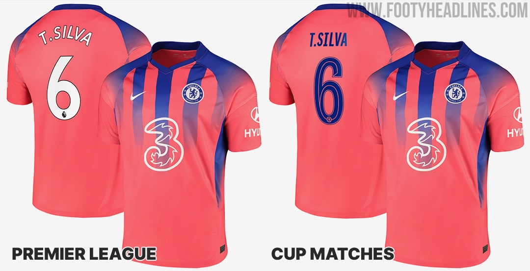 Chelsea Third Kit To Feature Different Colored Numbers In Premier ...