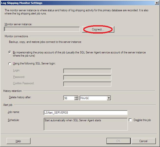 SQL Server Hints: SQL Server 2008 Implementing Log Shipping