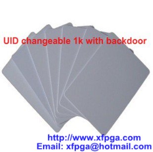 proxmark3 / RFID Cloner / tags / UID changeable card: UID changeable ...
