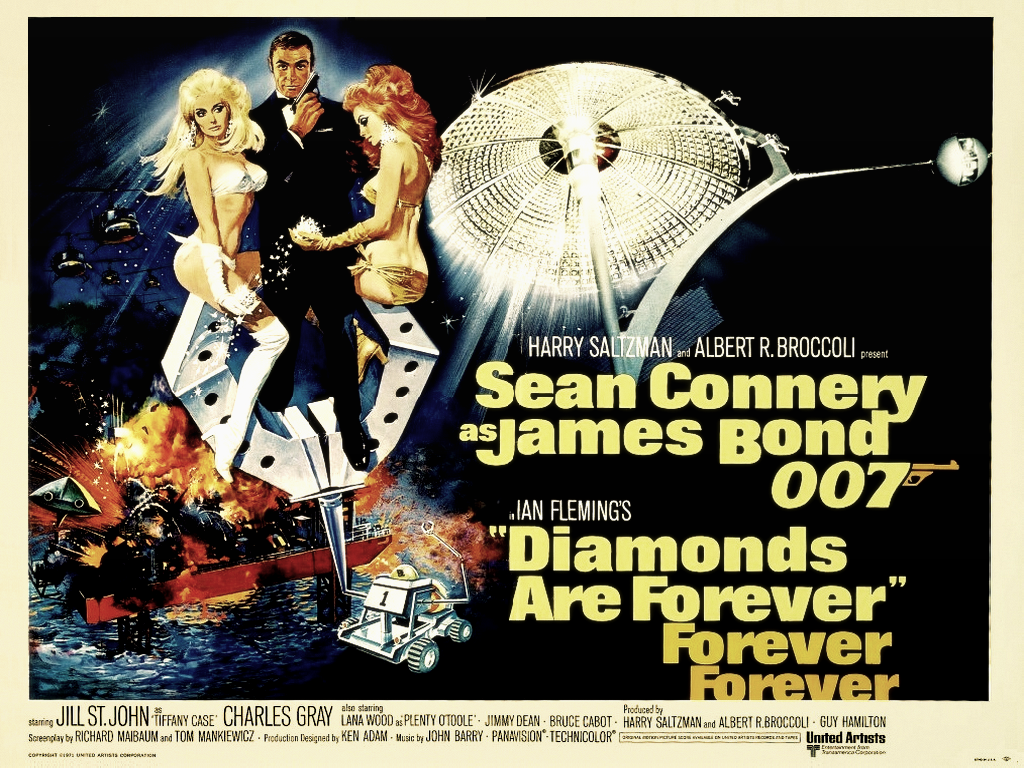 CineXtreme: Reviews und Kritiken: Diamonds Are Forever - James Bond 007: Diamantenfieber (1971)
