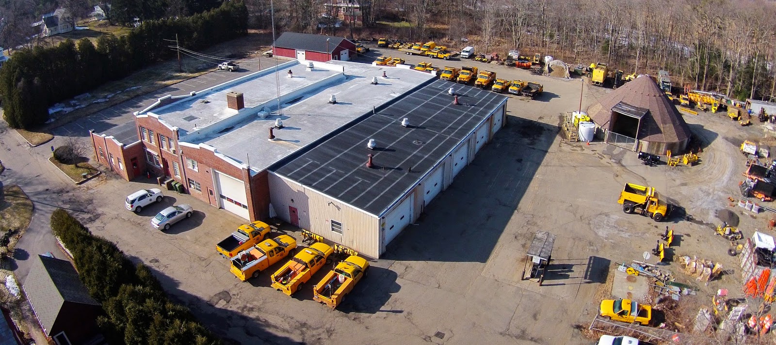 Only in The Republic of Amherst: New DPW Building Starting To Roll