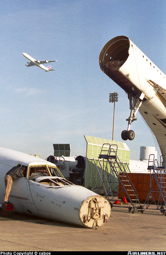 Cultura Aeronáutica: História do F-BVFD: o único Concorde sucateado