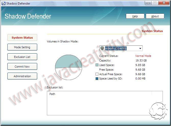 Cara Pengaturan Shadow Defender (Pengganti Deep Freeze) | Masmuhtar