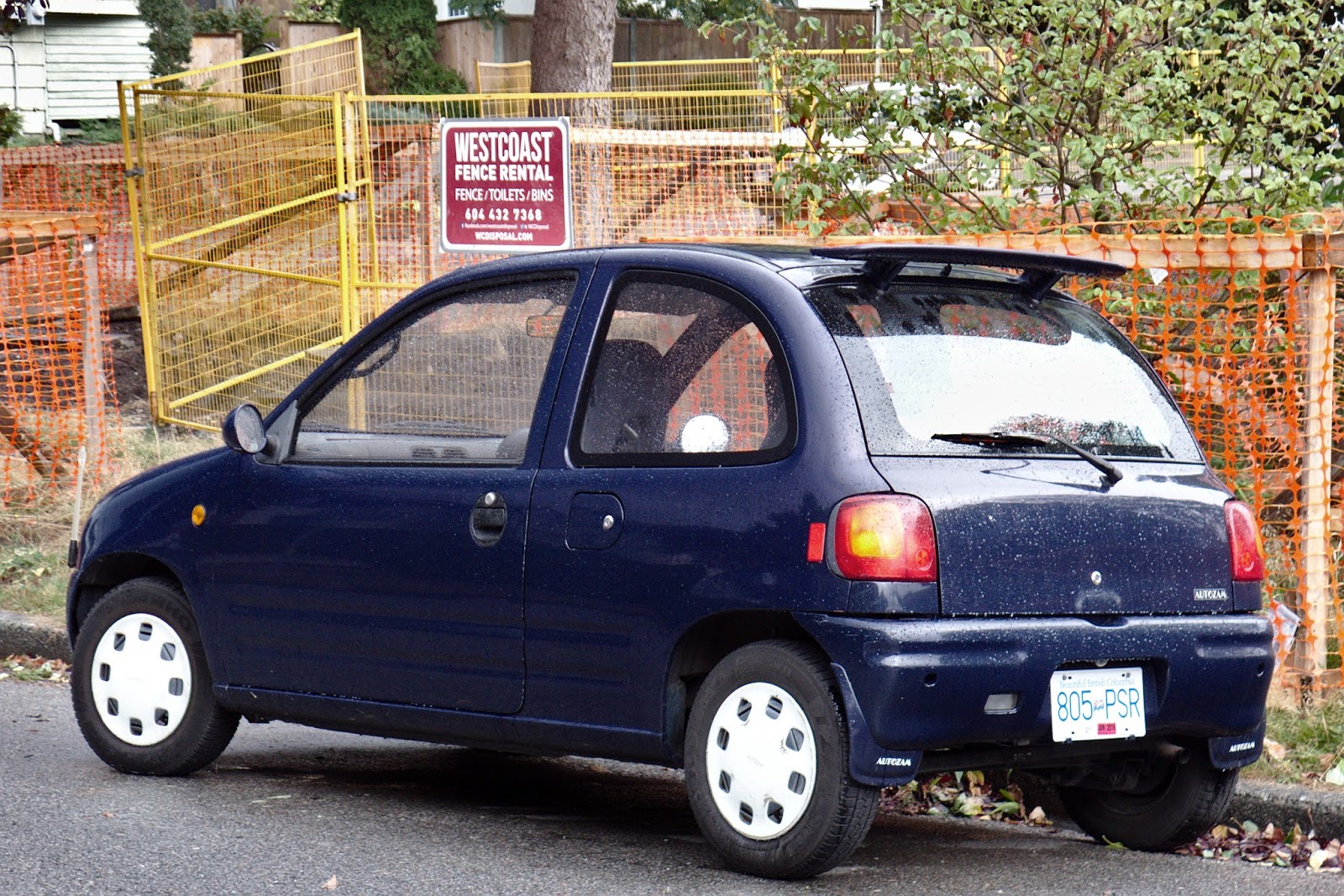 Old Parked Cars Vancouver: 1989 Autozam (Mazda) Carol