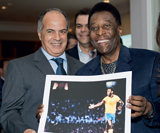 Sir PELÉ, THE KING OF FOOTBALL: FOTO DO DIA: A história desta foto