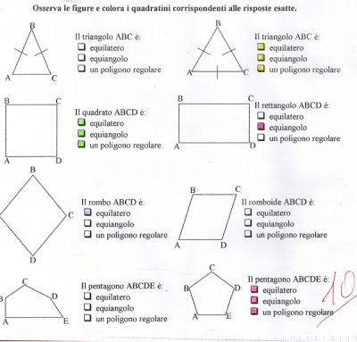 didattica matematica scuola primaria: I poligoni - classe quarta