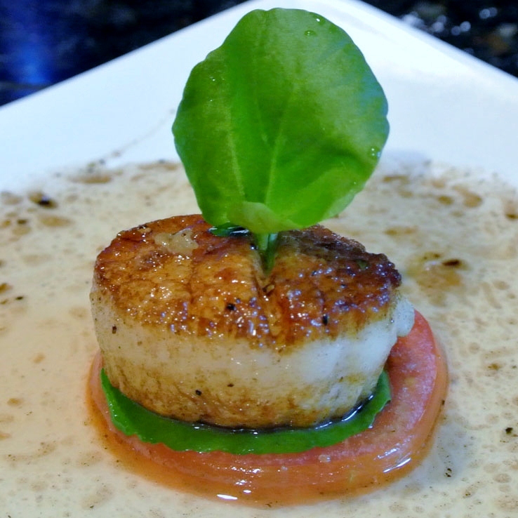 Gourmet Cooking For Two: Pan-seared Scallops