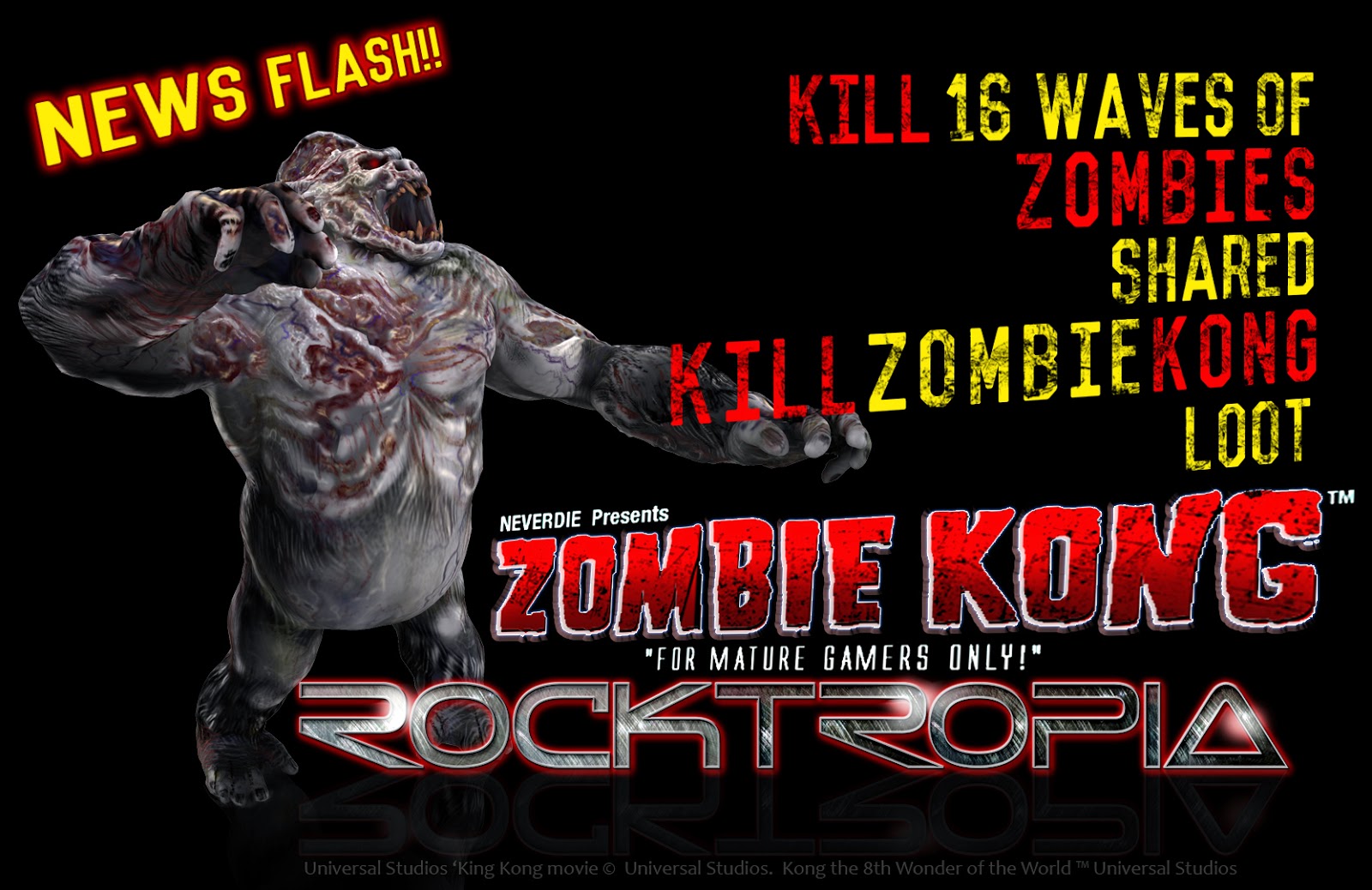 Entropia Universe: ZOMBIE KONG IS THE NEW BOSS IN TOWN