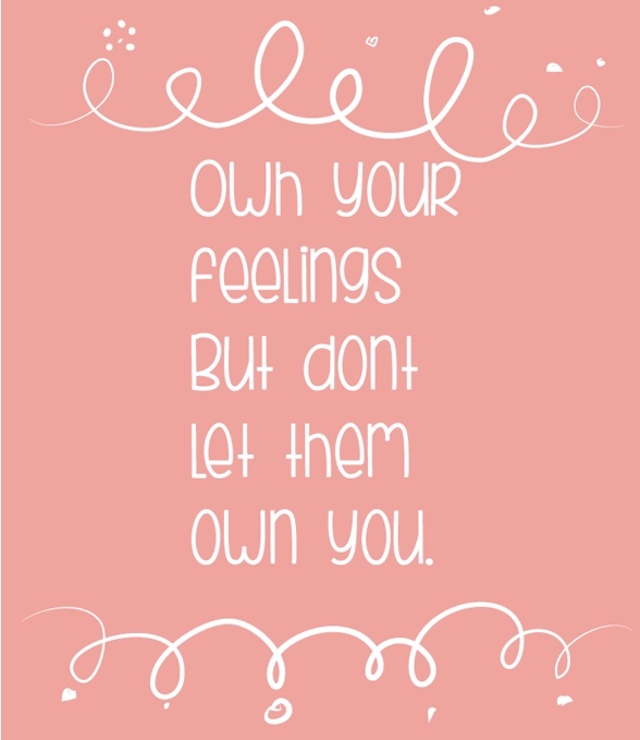 In the solution: 13 of 58 for 58: Own Your Feelings