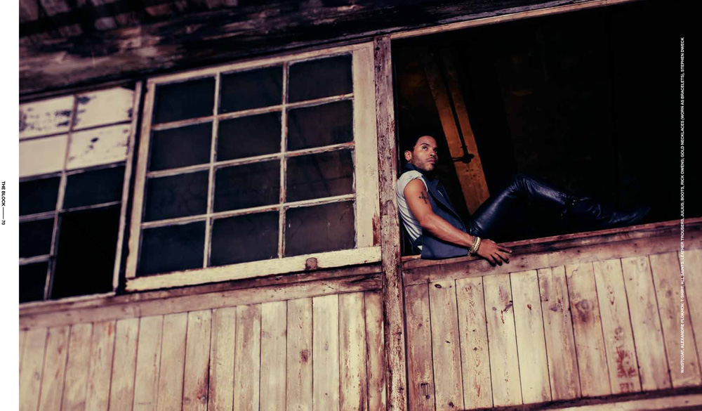 Smartologie: Lenny Kravitz for 'The Block' Magazine Fall/Winter 2011