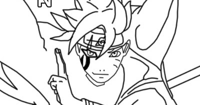 Mewarnai Boruto | Mewarnai Gambar
