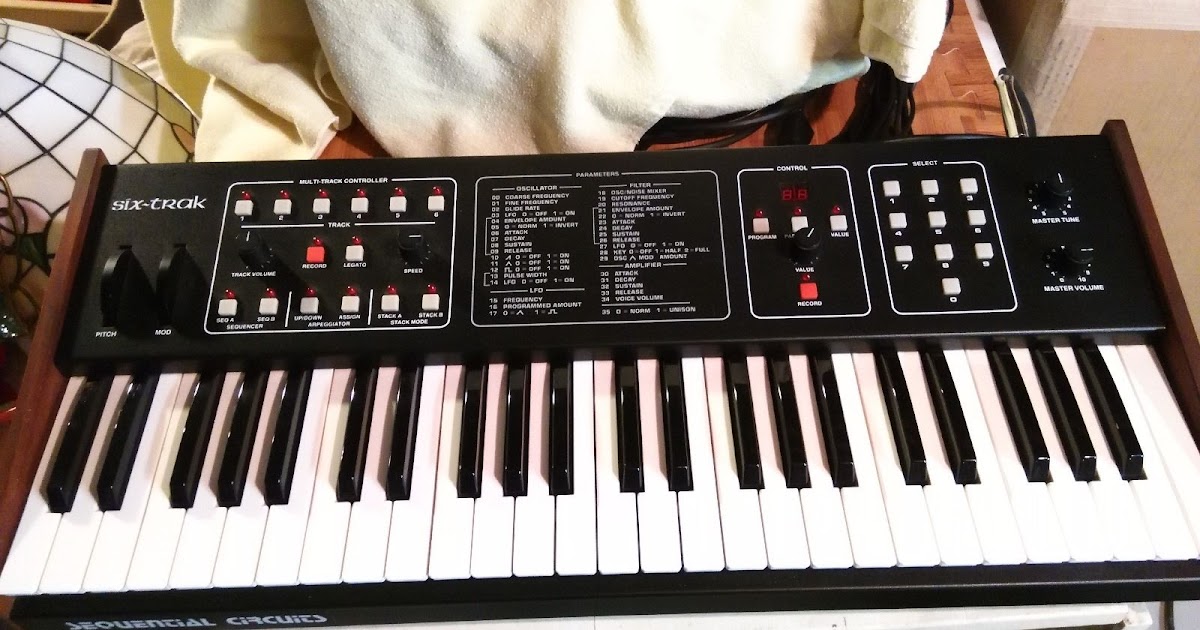 MATRIXSYNTH: Sequential Circuits Six-Trak Vintage Analog Synthesizer