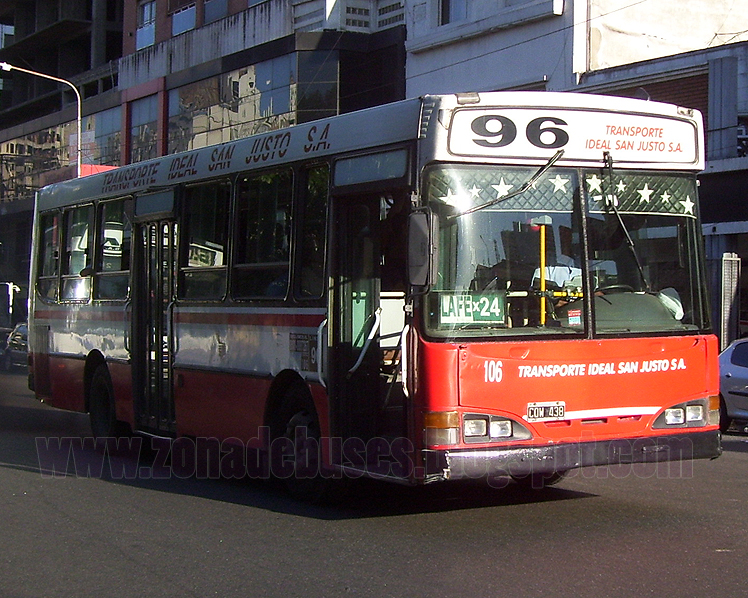 Colectibus - Zona de Buses: LINEA 96