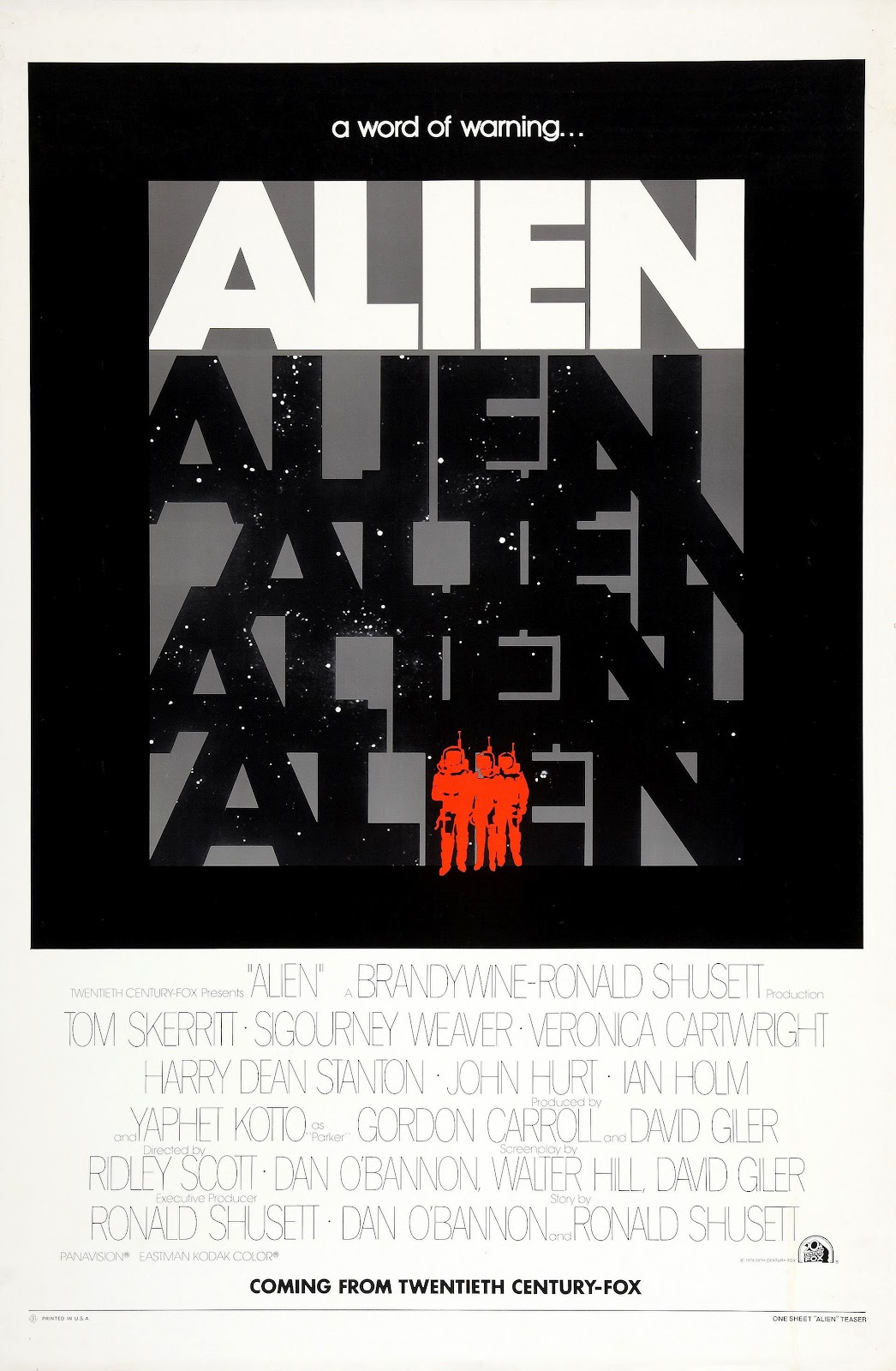 The Geeky Nerfherder: Movie Poster Art: Alien (1979)