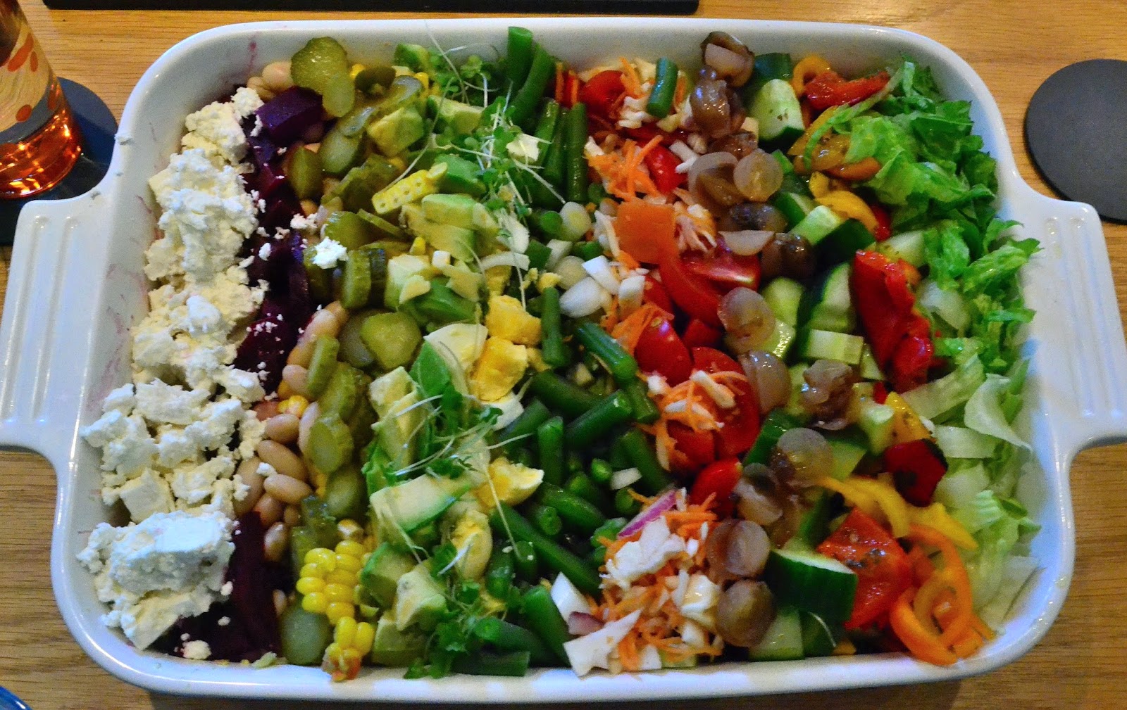 Sandwich Alternatives: Rainbow Salad | What Naomi Wrote
