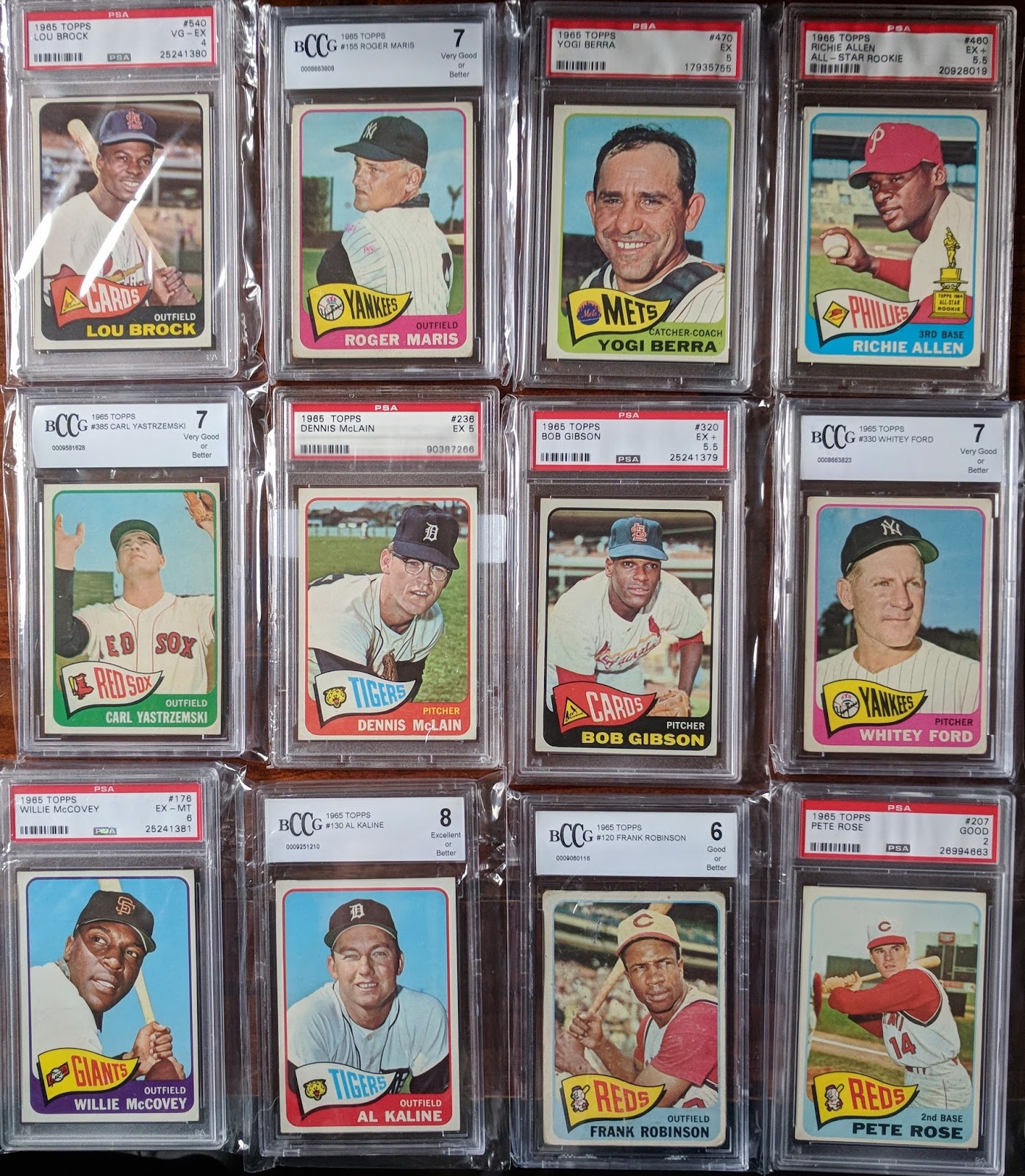 Baseball Card Breakdown: Joy of a Completed Set: 1965 Topps