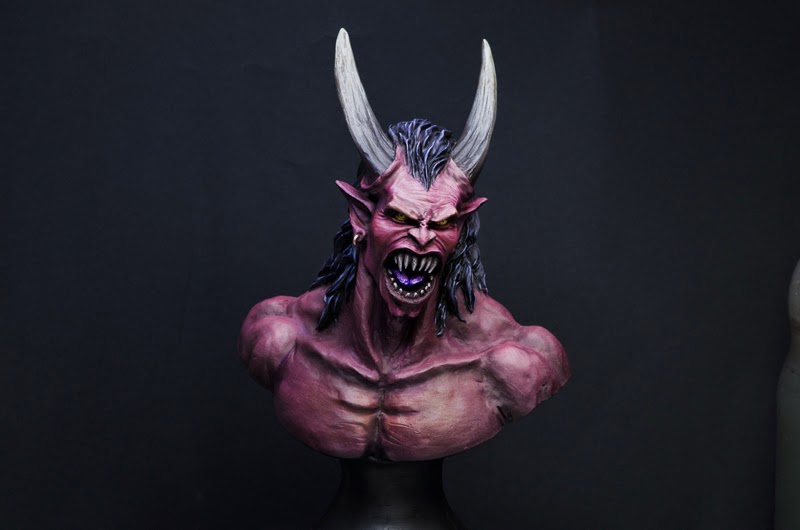 Khorne Demon Bust | planetFigure | Miniatures