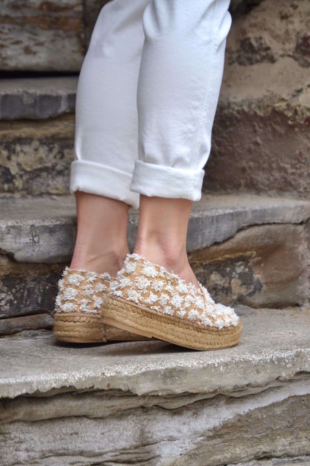 OOTD: White Denim Overall | Melina Alt