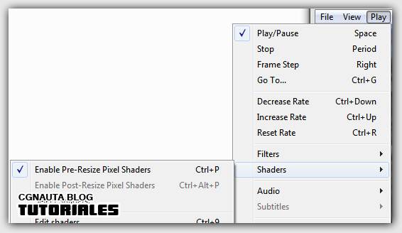 Mejorar imagen de videos en "Media Classic" mediante Shaders en Windows ...