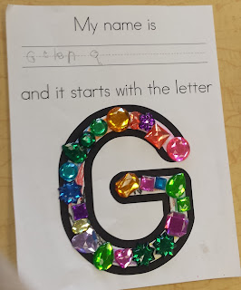 Colors and Kindergarten: Learning All About Our Names!