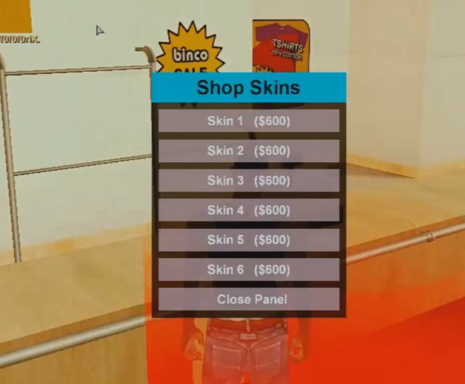 MTA - Panel de comprar Skins - MTA RESOURCES EN ESPAÑOL