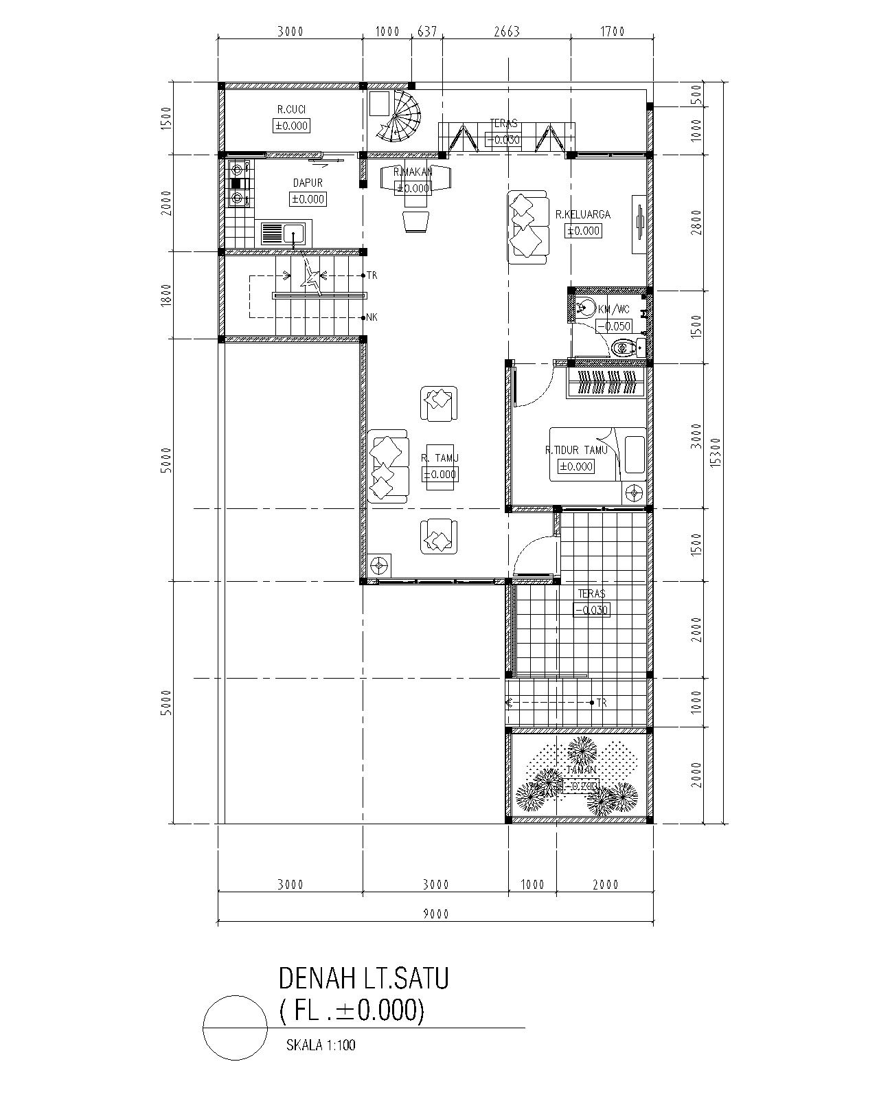 CAD studio - Creative Architect Design: Rumah Split Level ( kapin ...