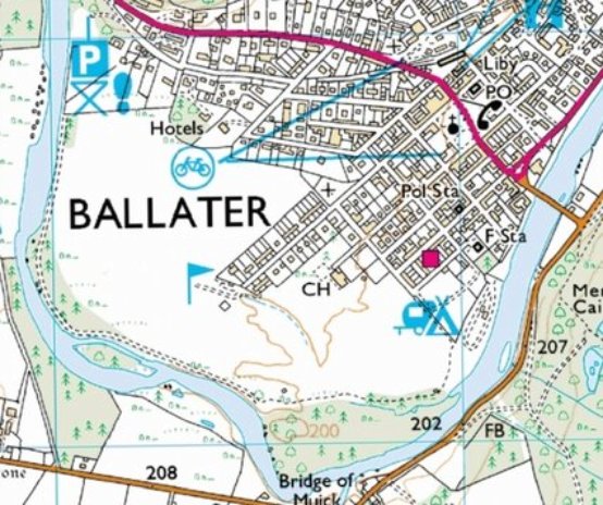 Deesidewalks.com: Around Ballater Golf Course