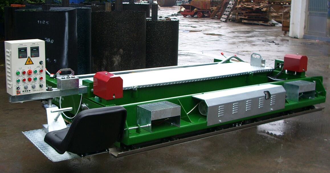 Sports Builder: Paver (Finisher) Machines for SBR rubber or EPDM rubber ...