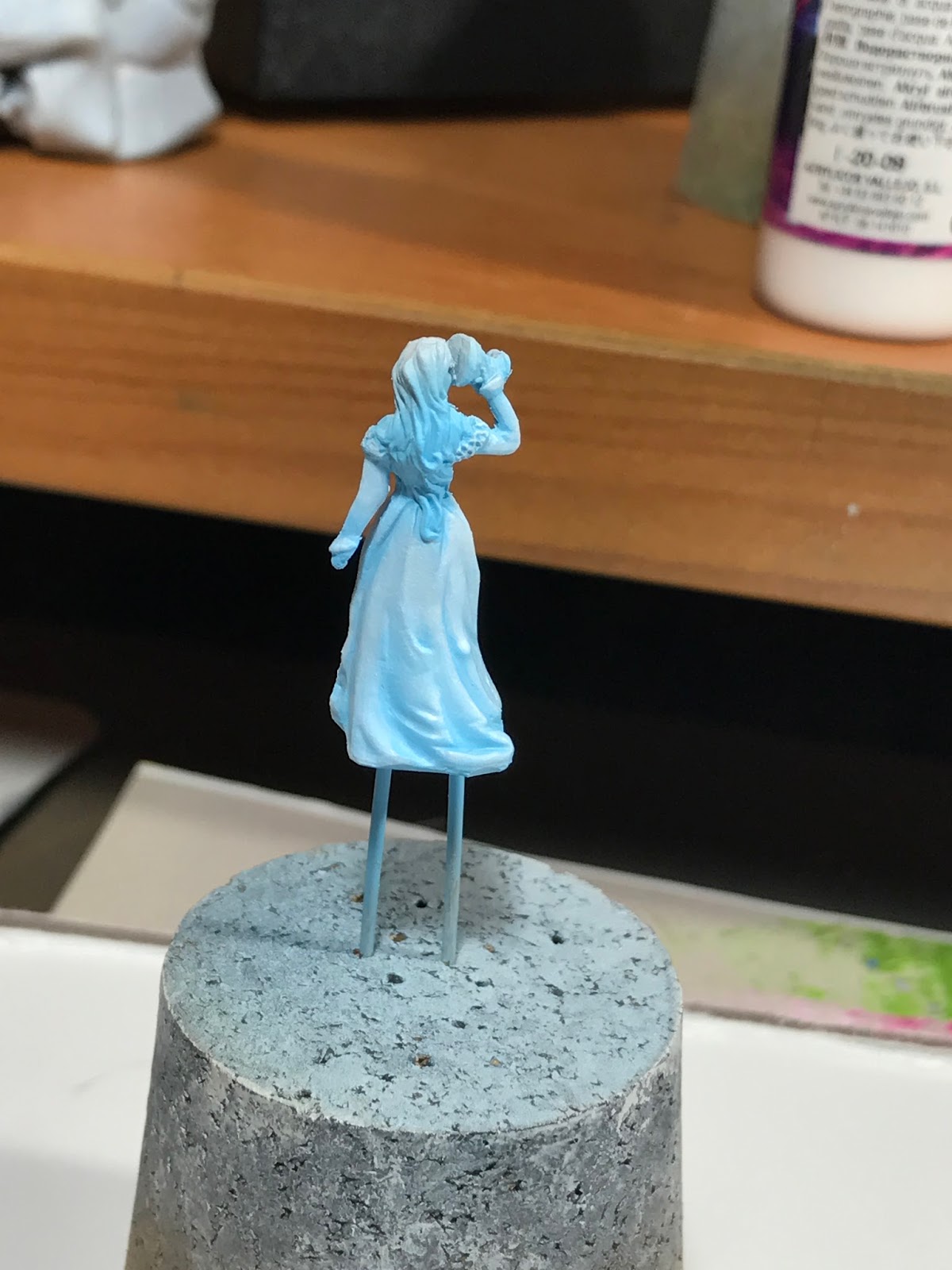 Darchangel Miniatures: WIP: Lady Eliza Farrow