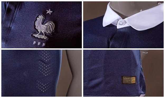 Jersey Prancis Home World Cup 2014