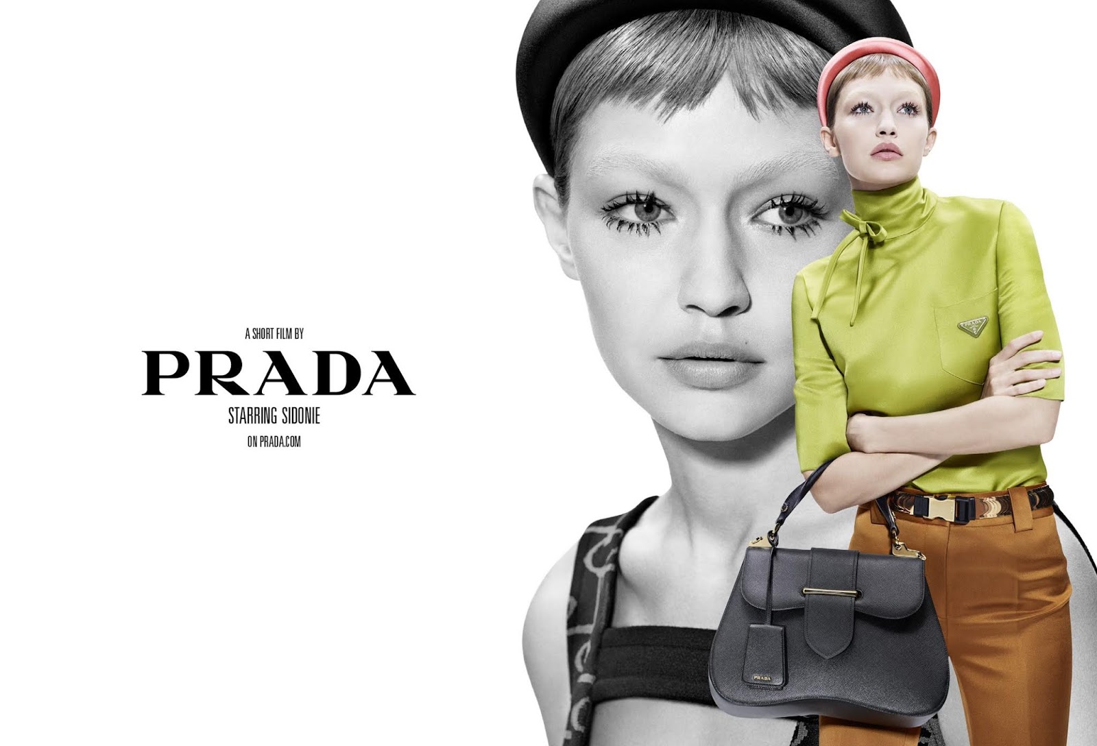 Ad Campaign: Prada Spring/Summer 2019: Freja Beha, Gigi Hadid, Liu Wen ...