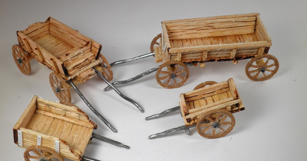 JOHN BOND's WARGAMING STUFF: SCATTER TERRAIN: carts and wagons.
