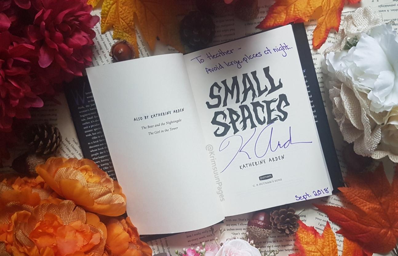 KrimsuunPages: REVIEW: Small Spaces by Katherine Arden