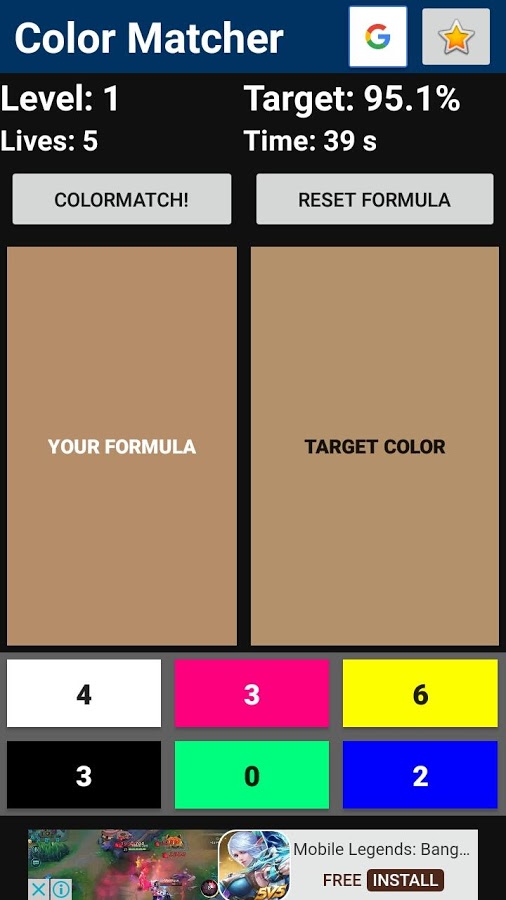 ThumbkinLabs.com: ColorMatch