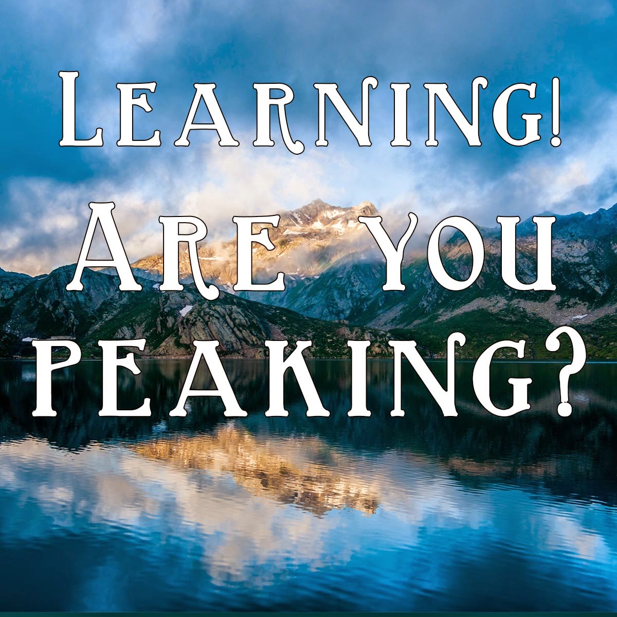 The Receptionist: Learning! Are You Peaking?