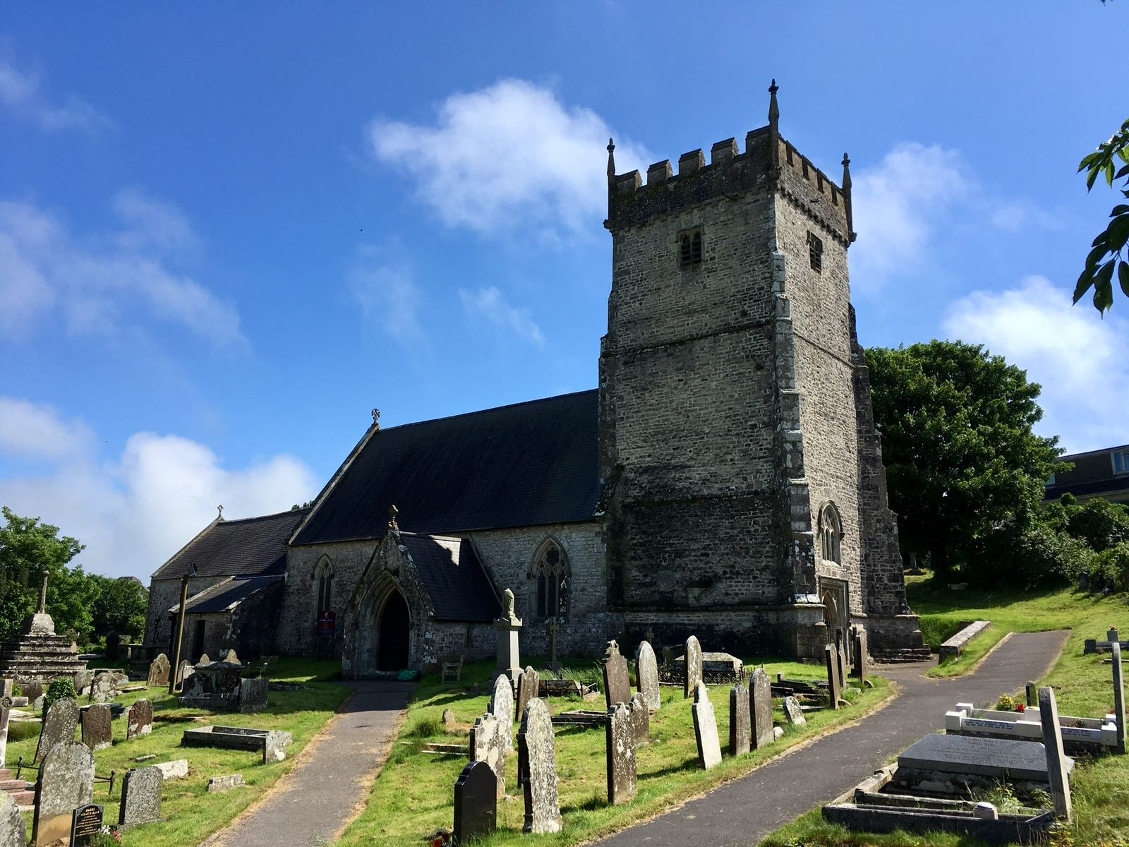Around British Churches: St Bridget, St Bride's Major