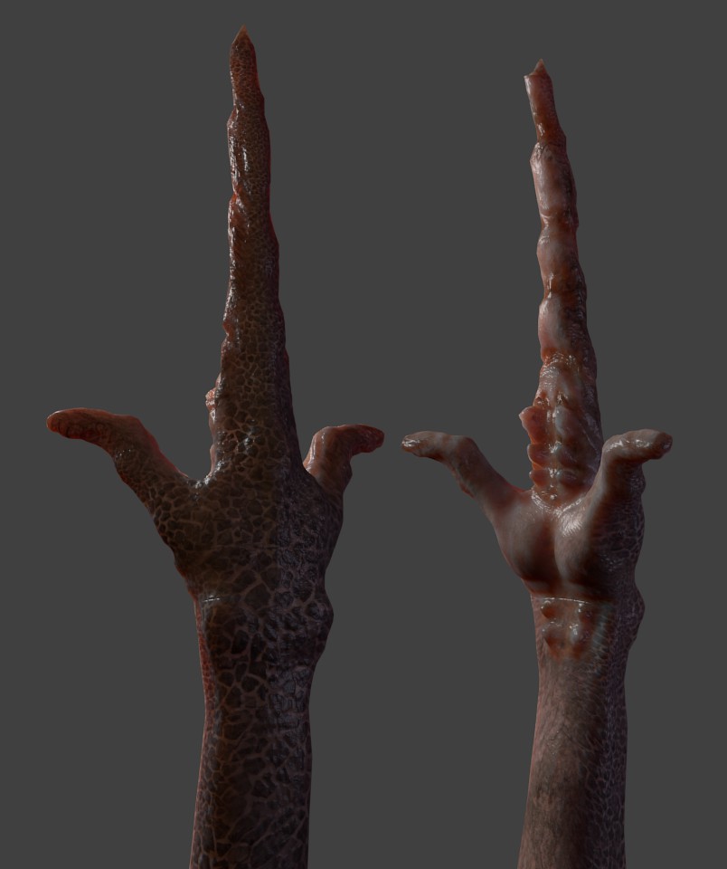 loran: GEMINI RISING-alien hand